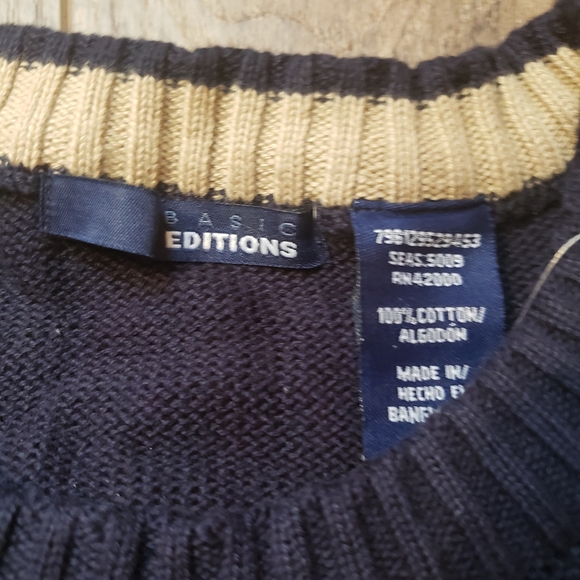 Basic Editions | Shirts | Mens Basic Editions Crew Neck Sweater Size Xl ...